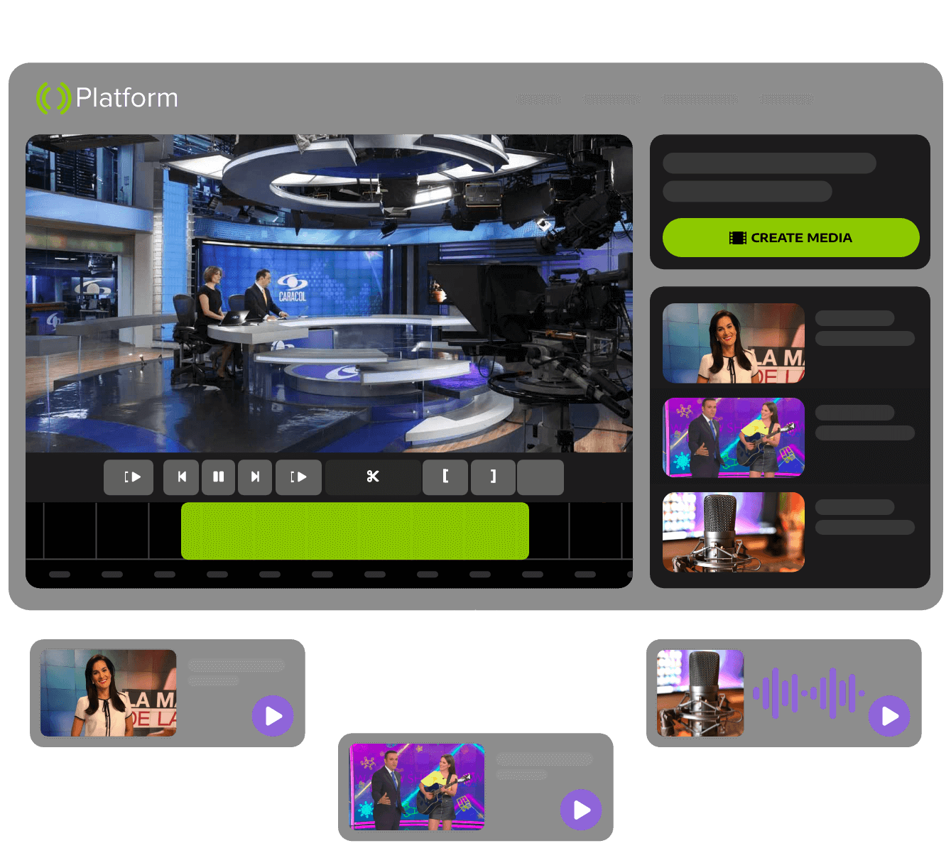 Mediastream | Impulsione sua estratégia de áudio e vídeo